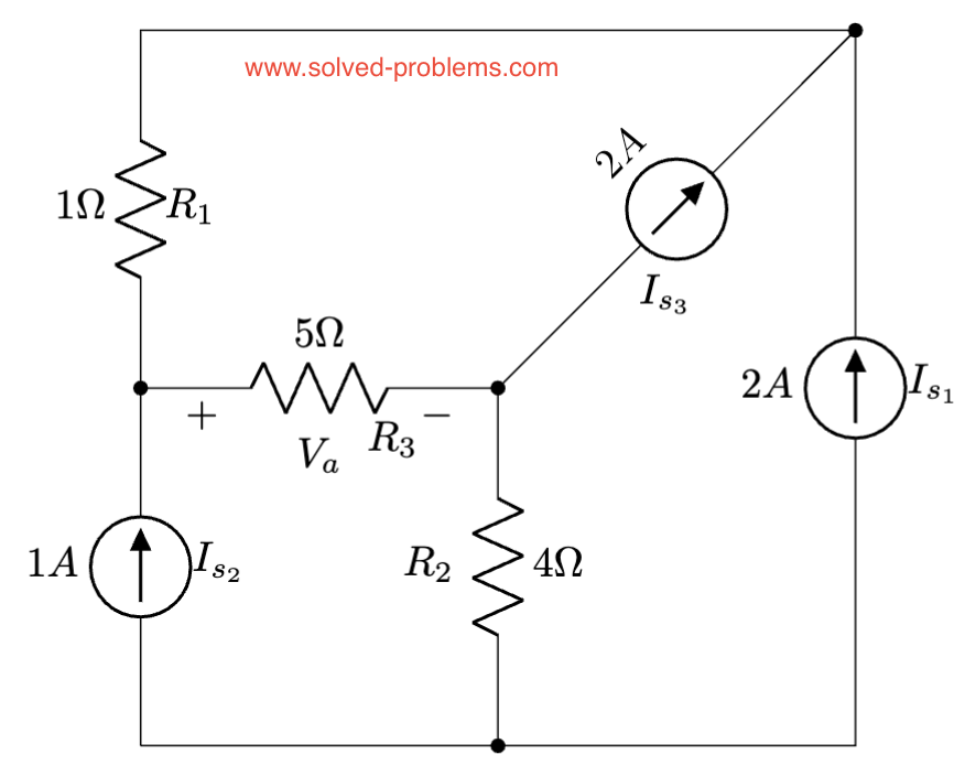Problem 1-10: Solving by Nodal Analysis – Circuit with Four Nodes ...