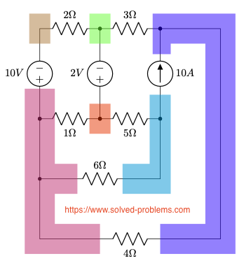 Nodal Analysis – 6-Node Circuit – Solved Problems
