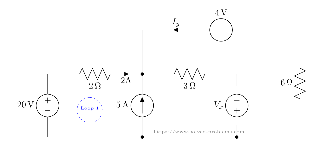 Solving a Circuit Using KVL and KCL – Solved Problems